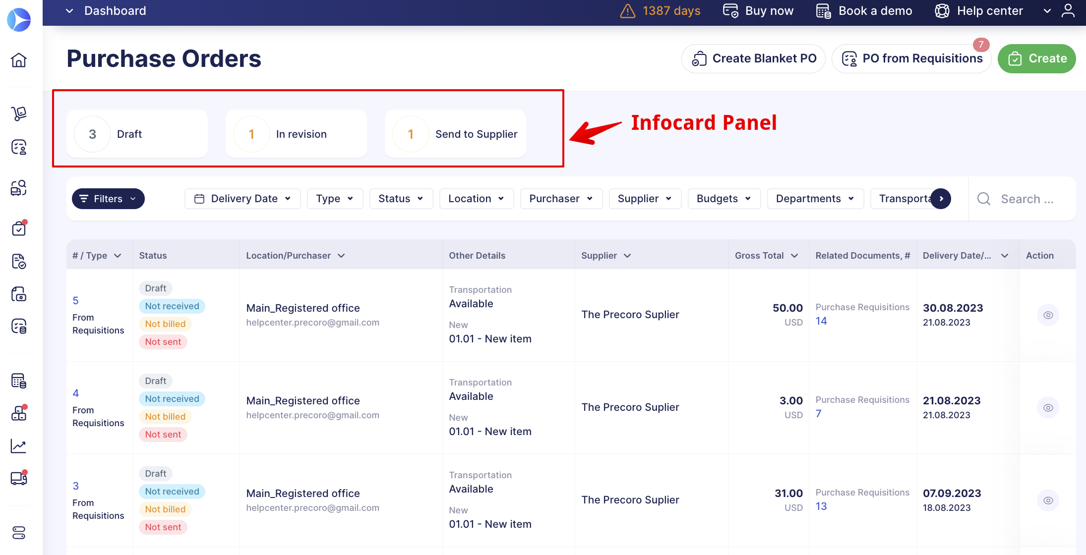 How to Track a Purchase Order